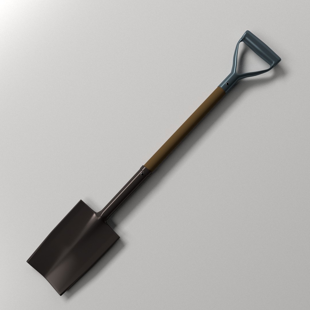 3d Model Spade