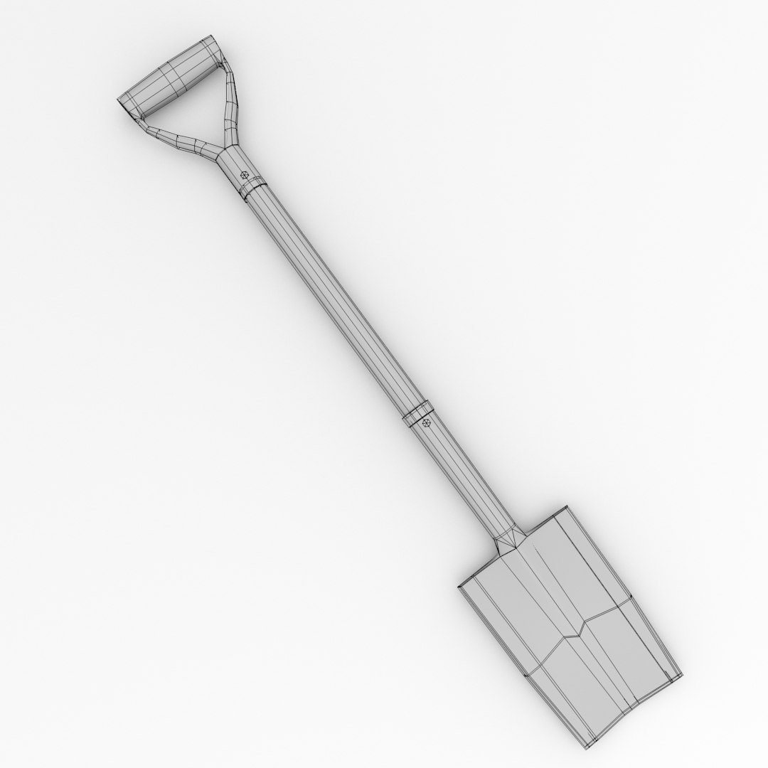 3d Model Spade