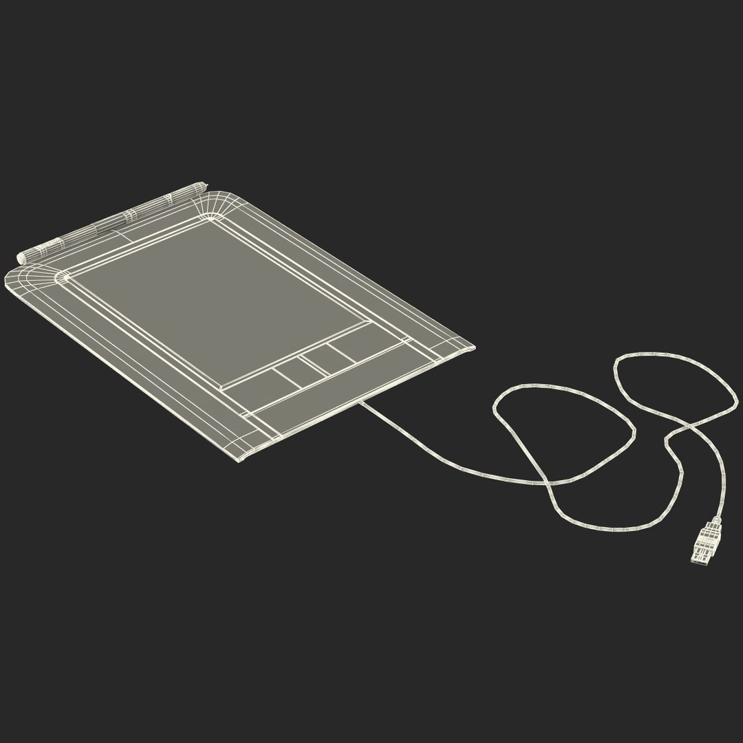 Bamboo Drawing Tablet Pen 3d 3ds