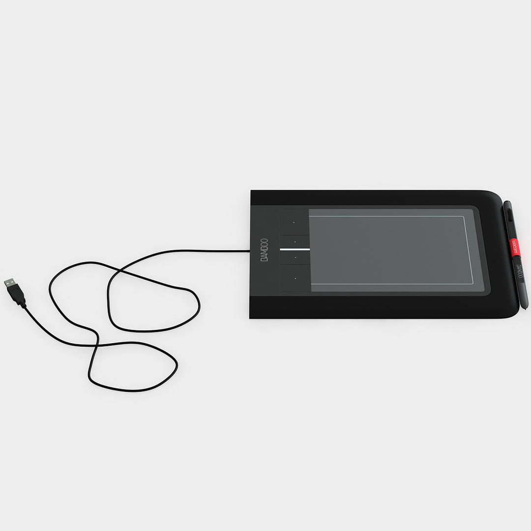 bamboo drawing tablet pen 3d 3ds