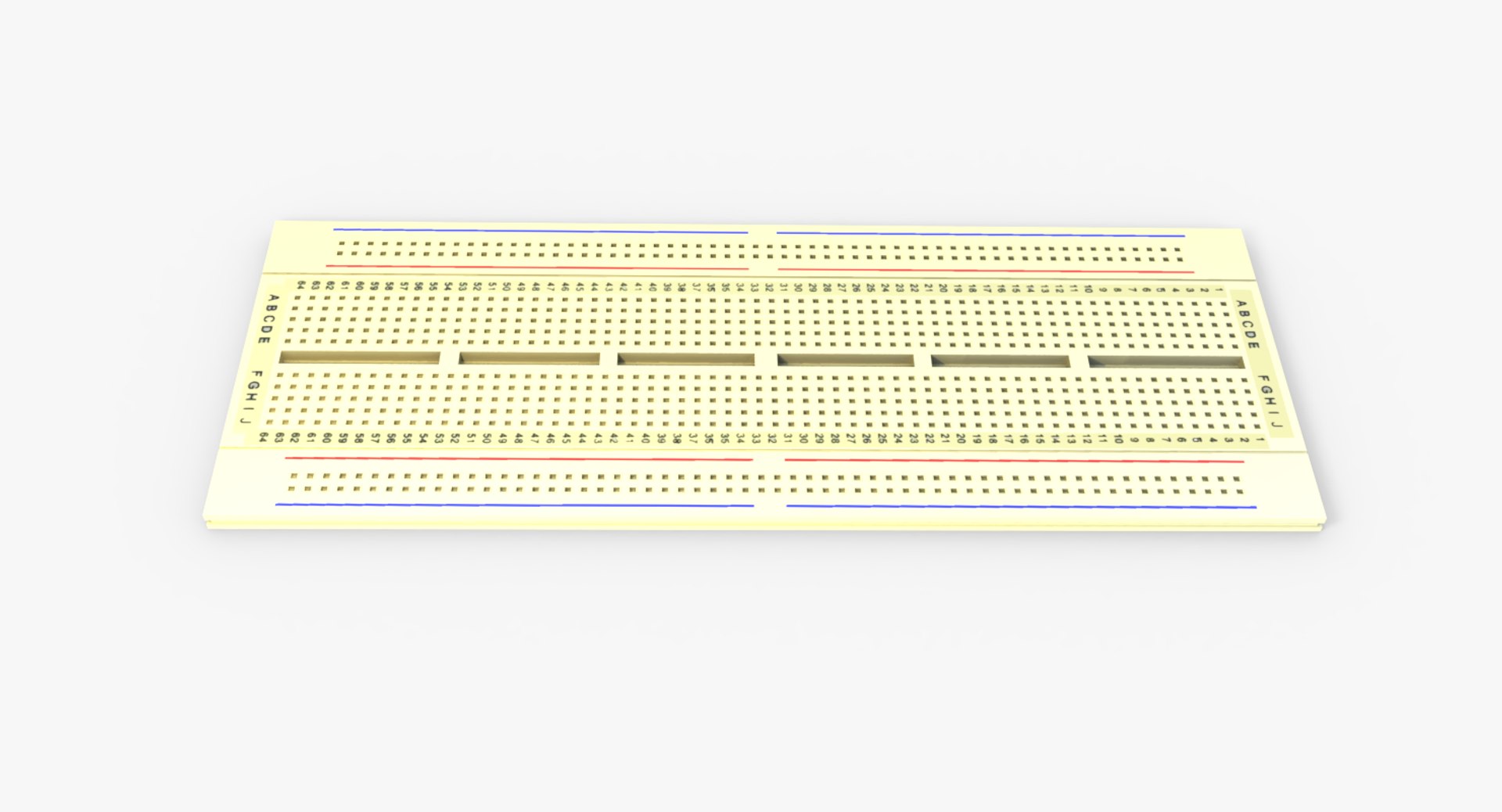 3D Breadboard Board Bread Model - TurboSquid 1296583