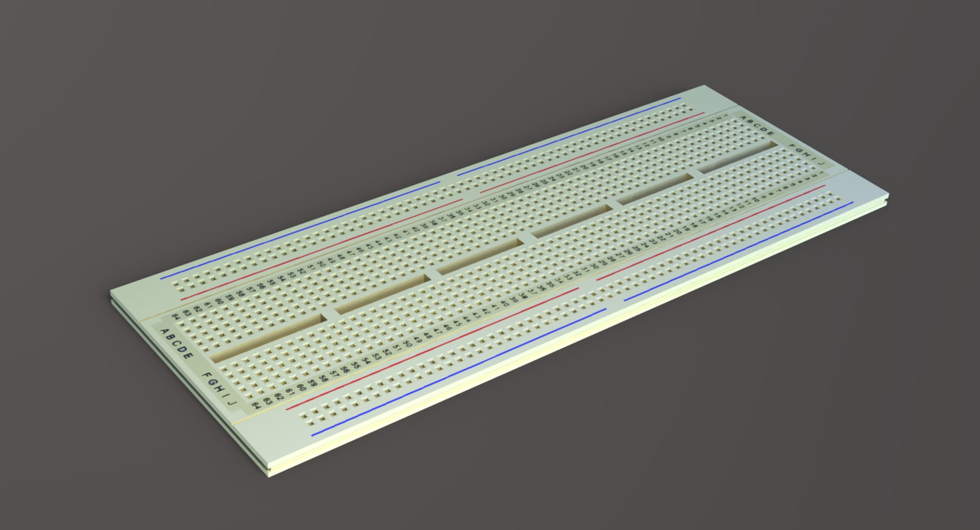 3D Breadboard Board Bread Model - TurboSquid 1296583