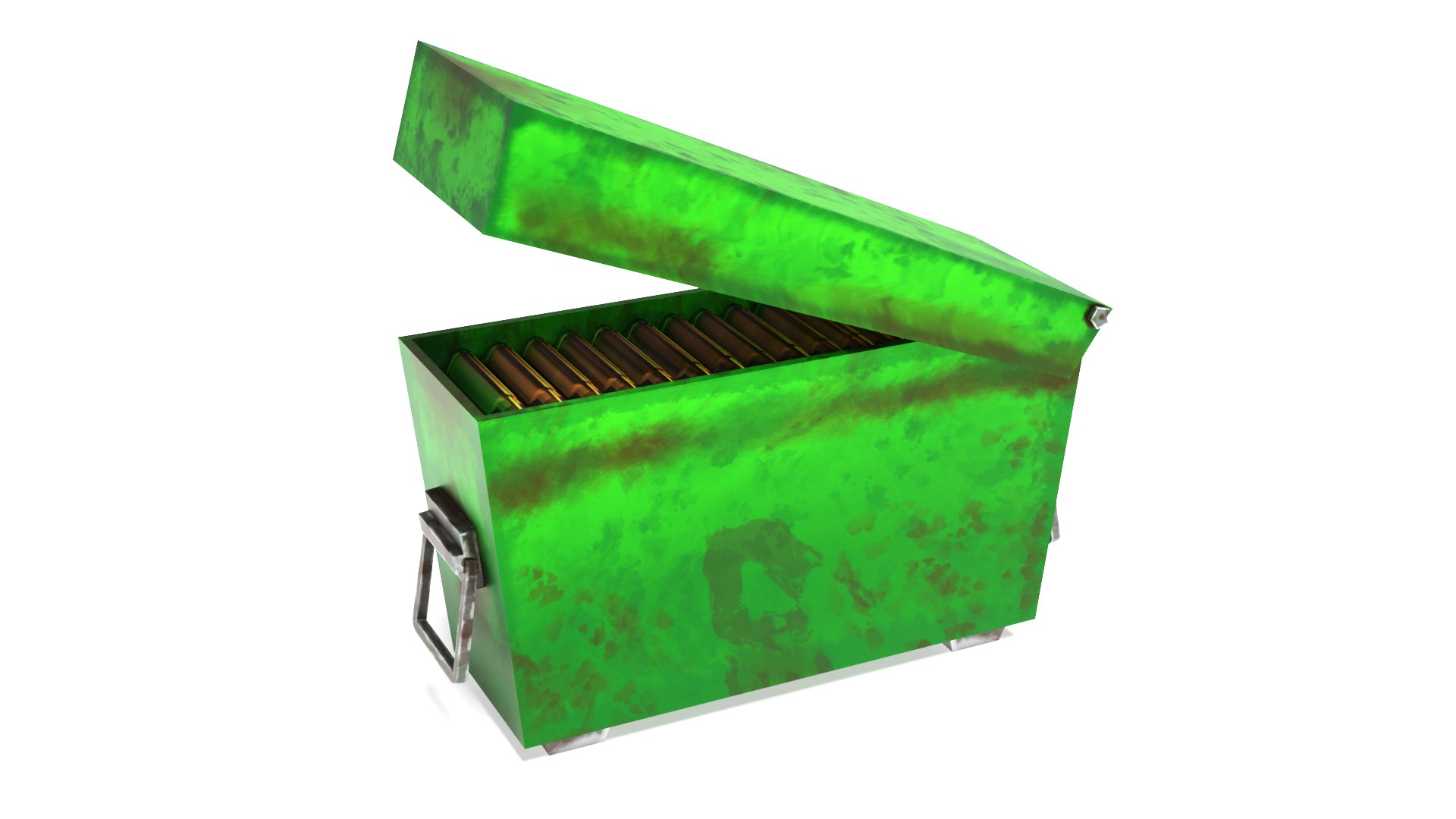 3D Hand Painted Stylize Ammo Box - TurboSquid 2177880