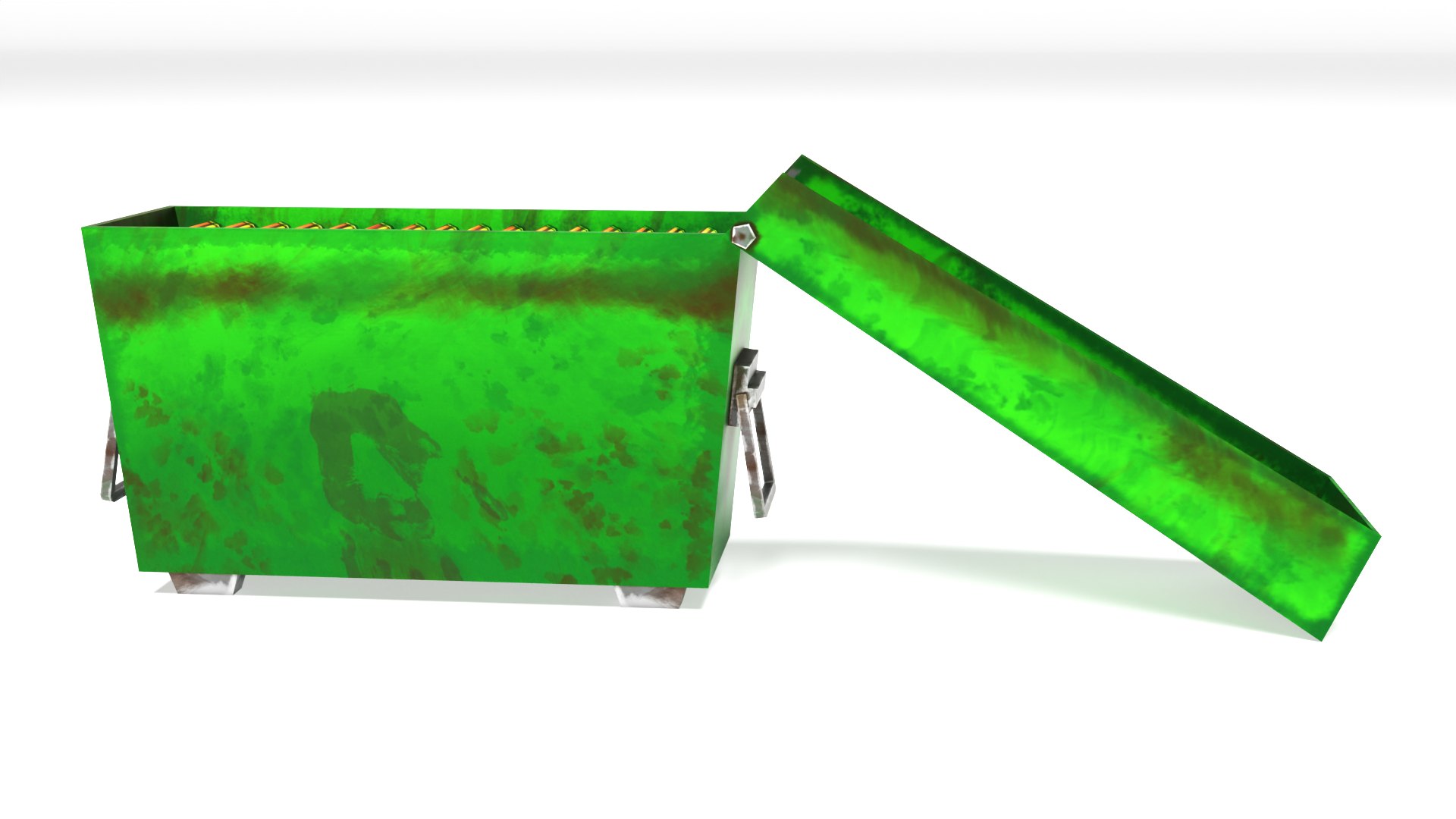 3D Hand Painted Stylize Ammo Box - TurboSquid 2177880