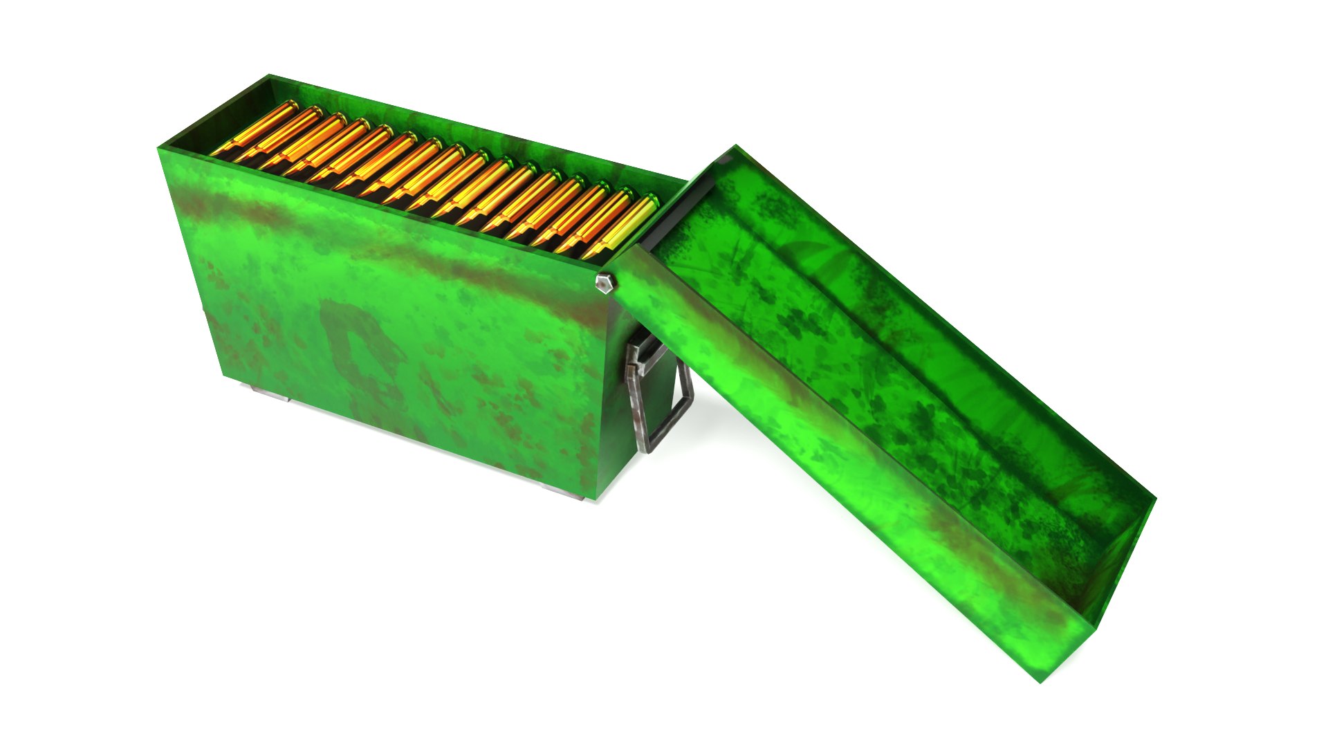 3D Hand Painted Stylize Ammo Box - TurboSquid 2177880