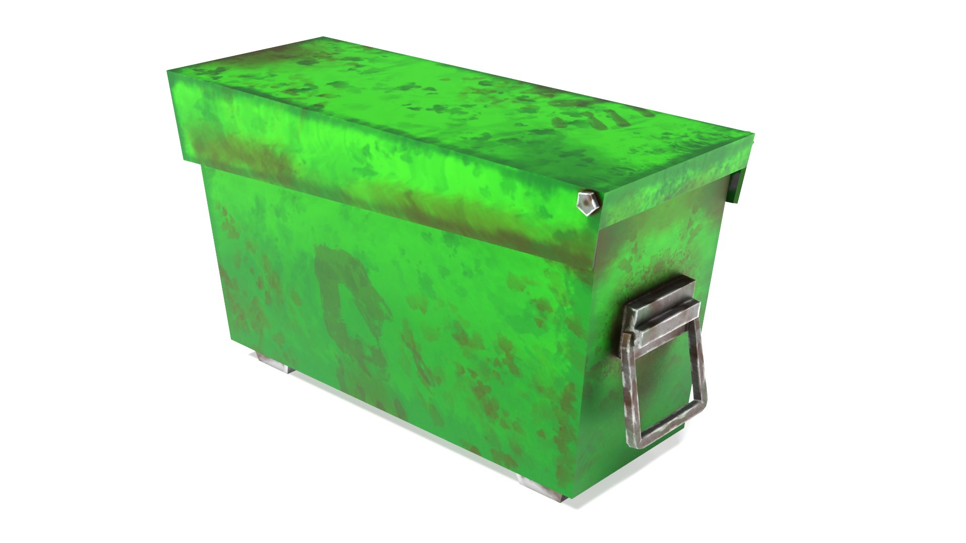 3D Hand Painted Stylize Ammo Box - TurboSquid 2177880