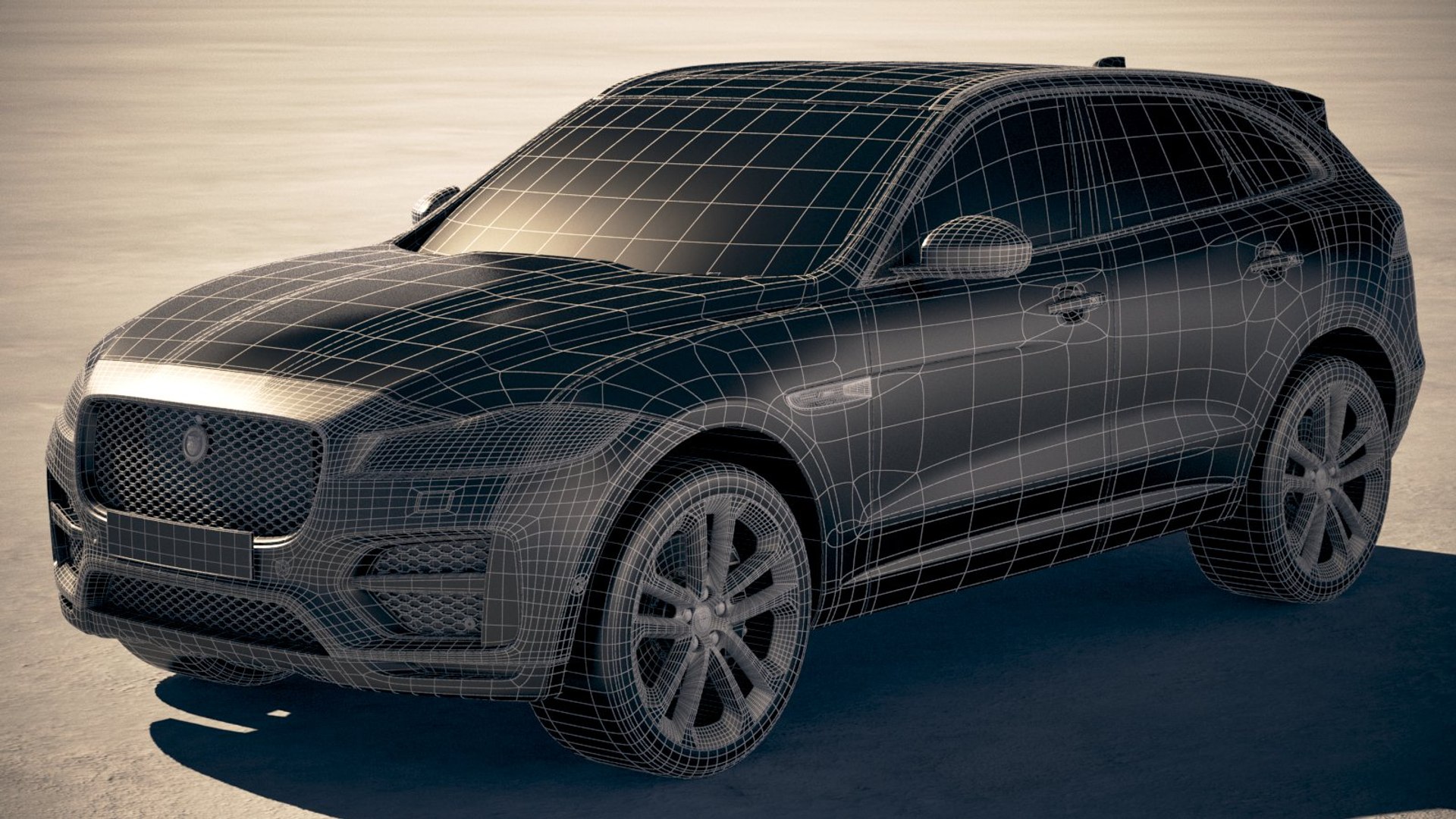 3D model f-pace 2019 - TurboSquid 1278985