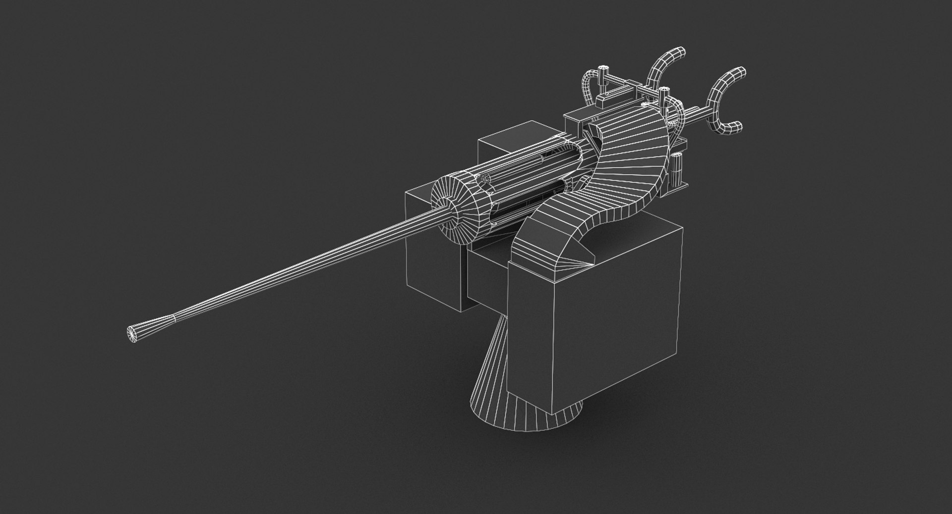 3D m242 bushmaster - TurboSquid 1347409