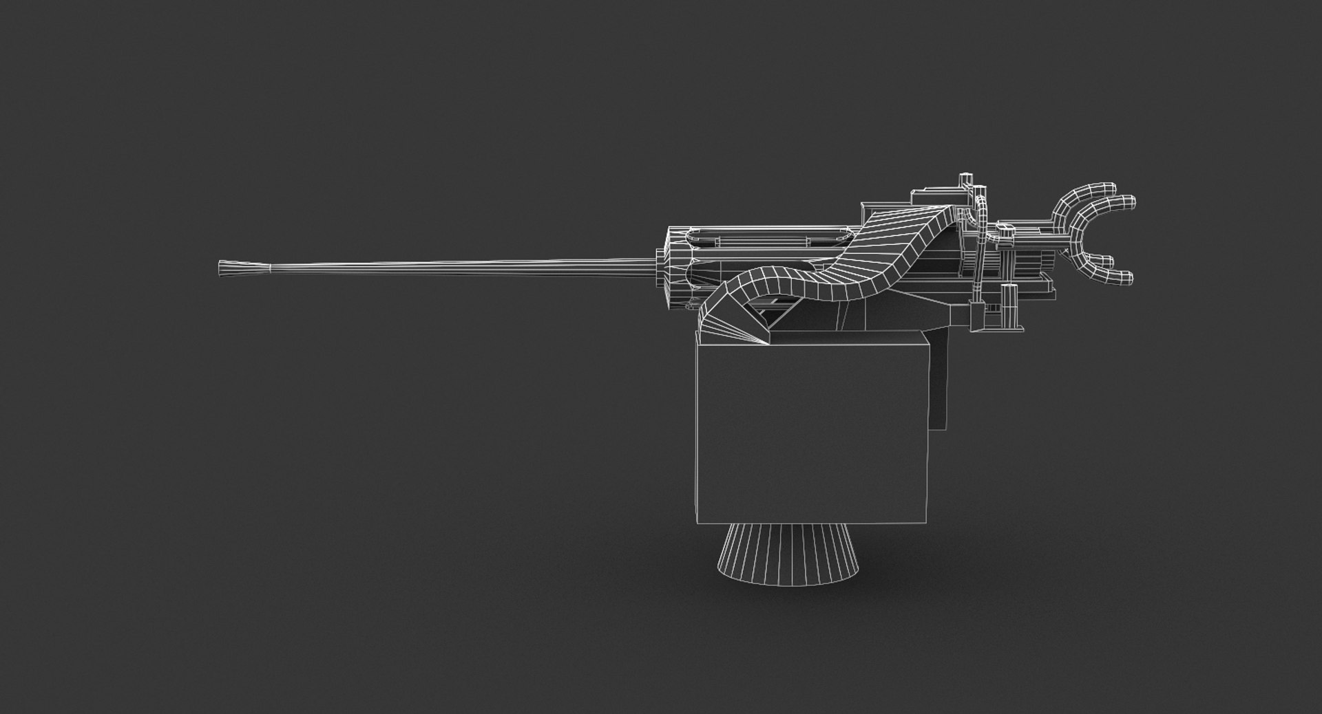 3D m242 bushmaster - TurboSquid 1347409