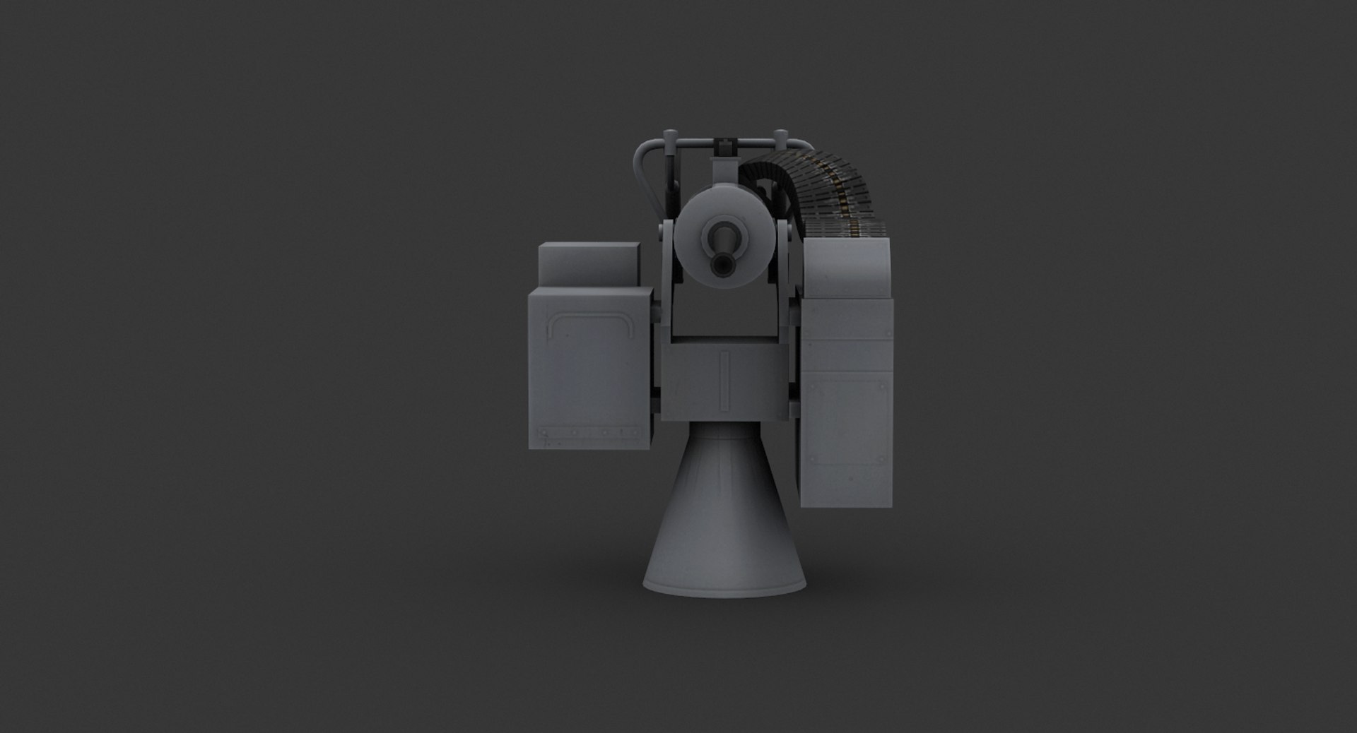 3D m242 bushmaster - TurboSquid 1347409