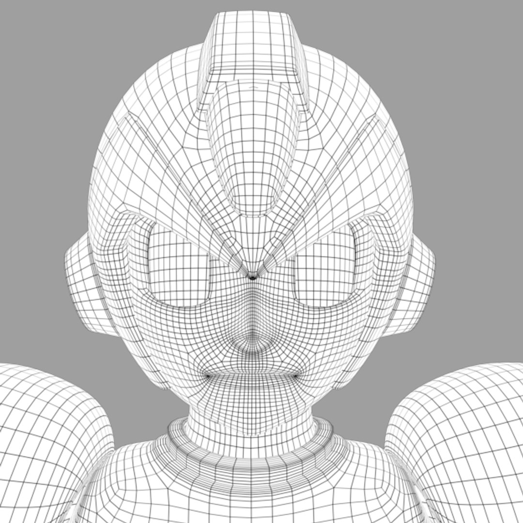Megaman Rig 3d Model