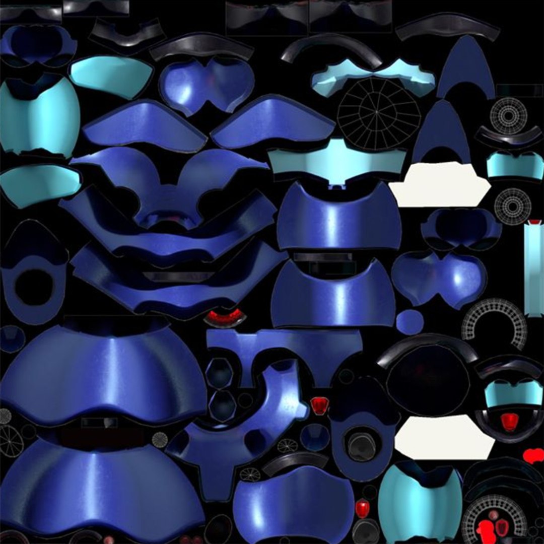 Megaman Rig 3d Model