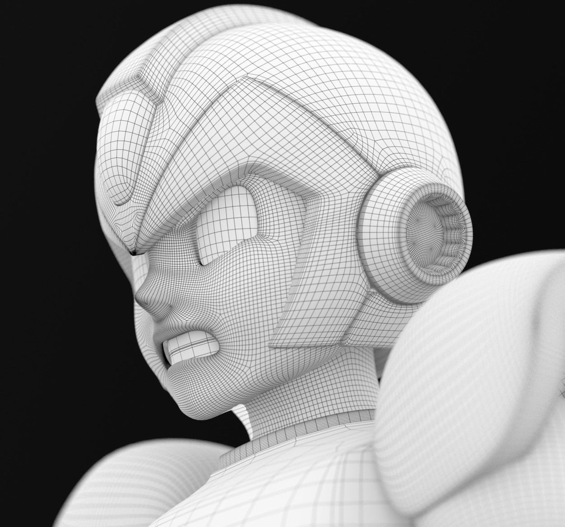 Megaman Rig 3d Model