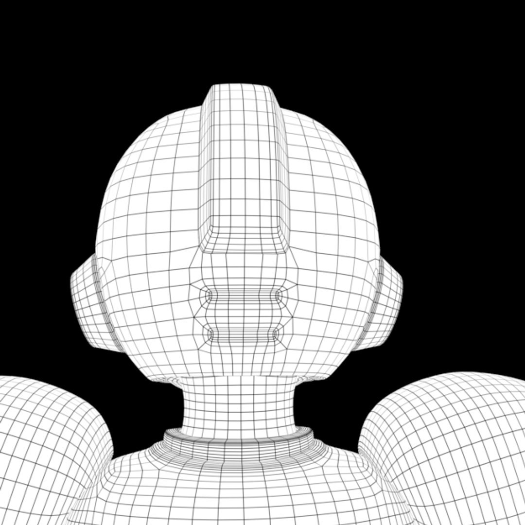 Megaman Rig 3d Model