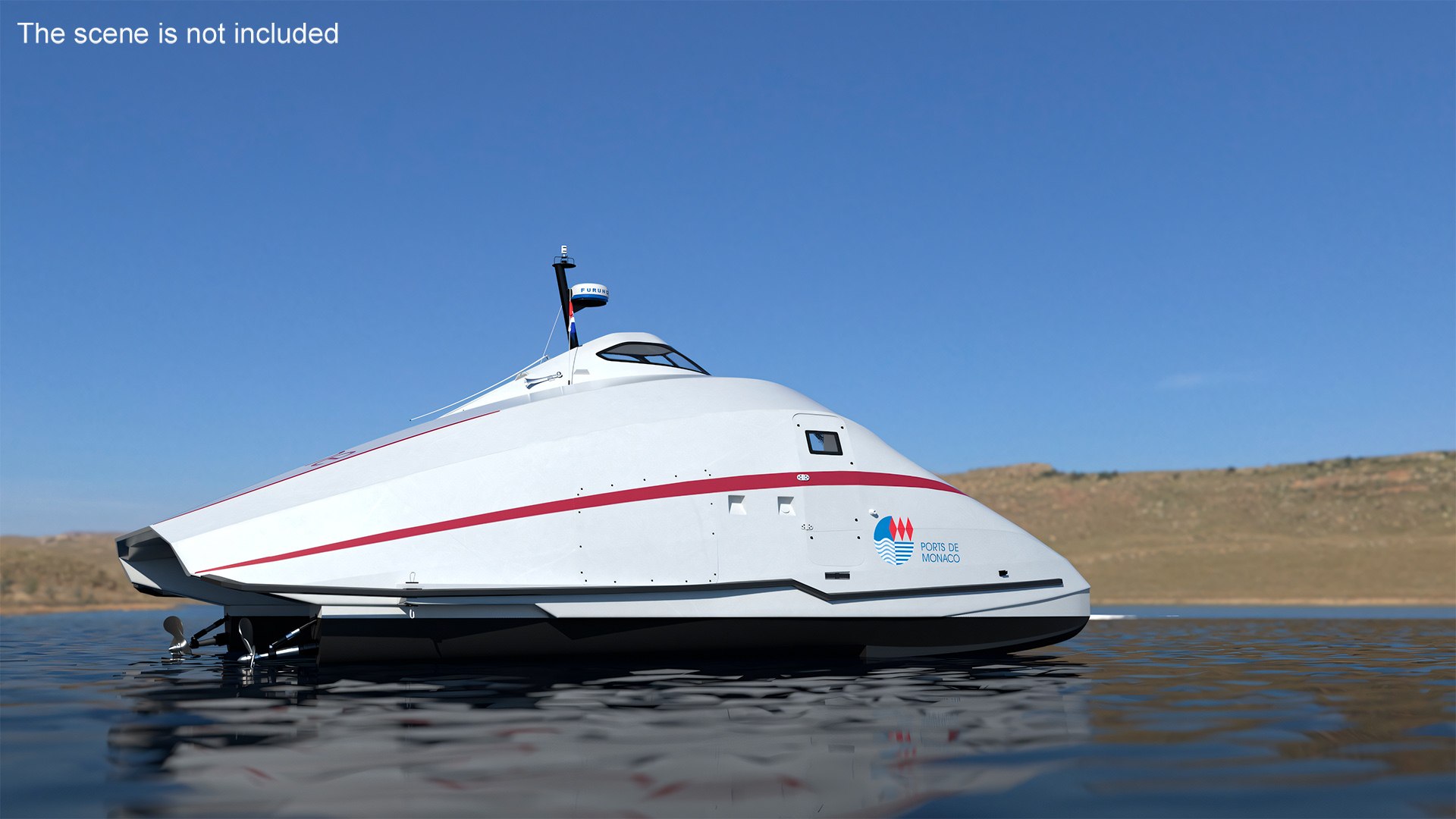 3D Catamaran Ferry A2V Monaco One - TurboSquid 2217507