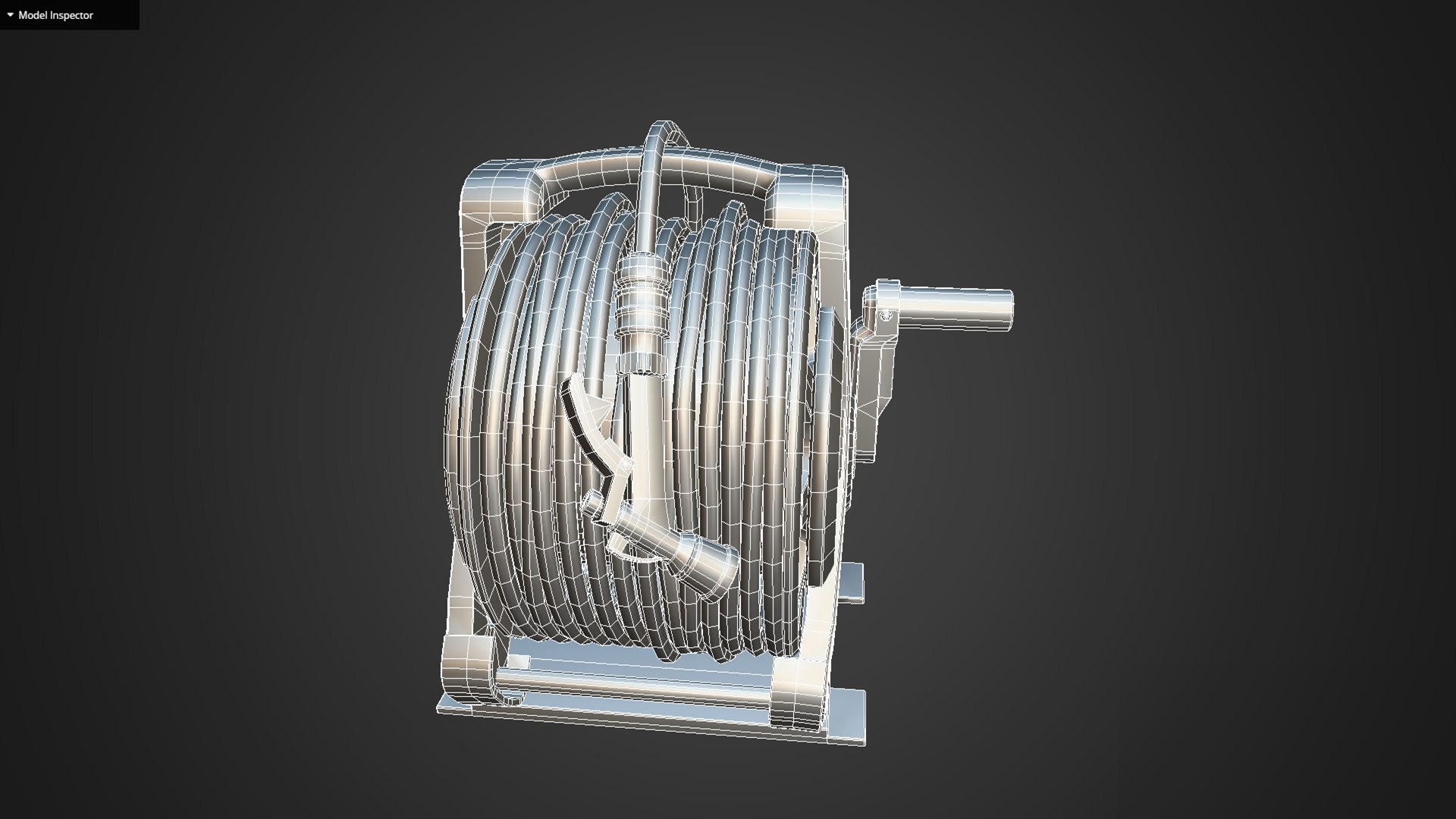 Game Ready Hose Reel 3D Model - TurboSquid 2060109
