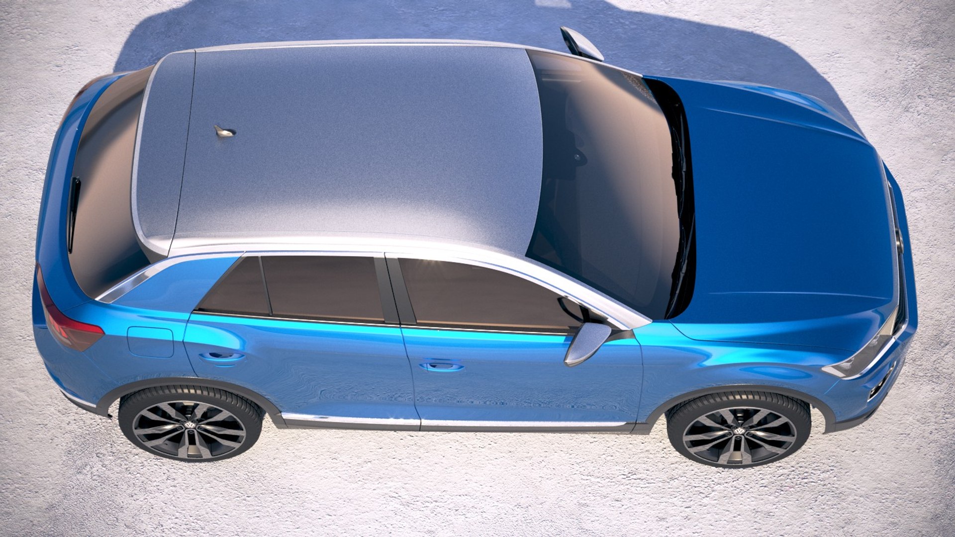 Volkswagen T-roc 2018 3D Model - TurboSquid 1200903