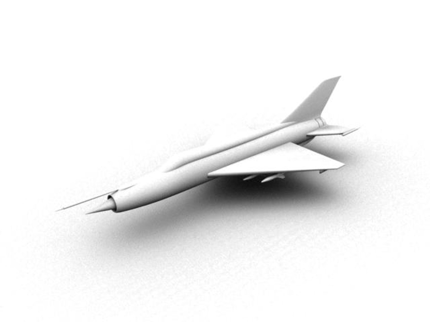 3d F4 Jet Mig Model