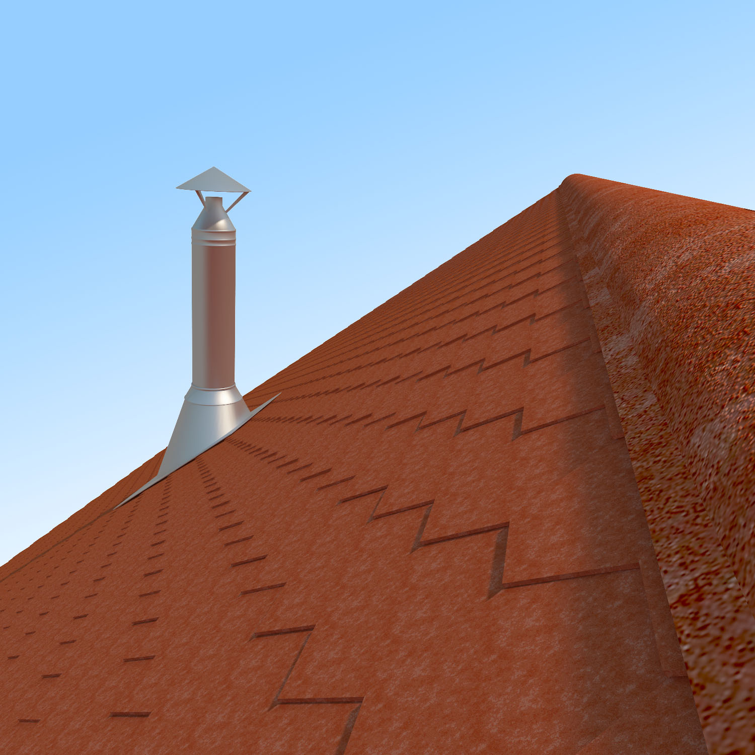 roof tiles chimney 3ds free
