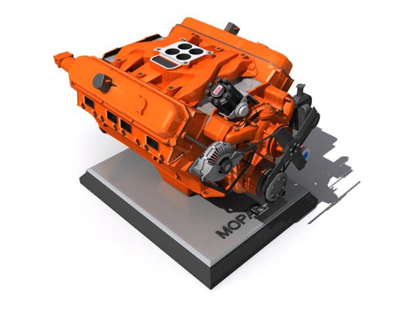 Maya Crysler V8 Engine 440