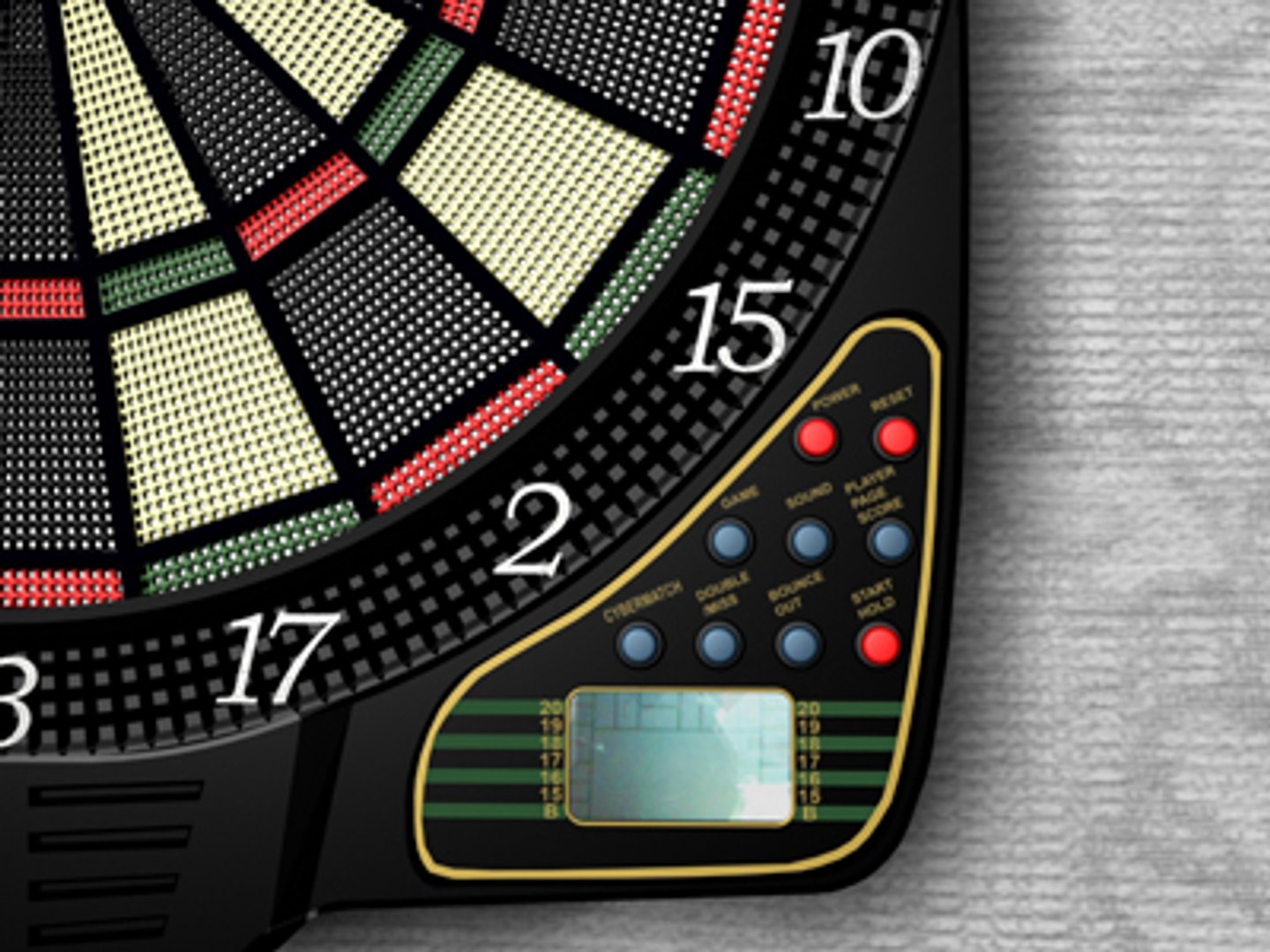 electronic darts 3d model