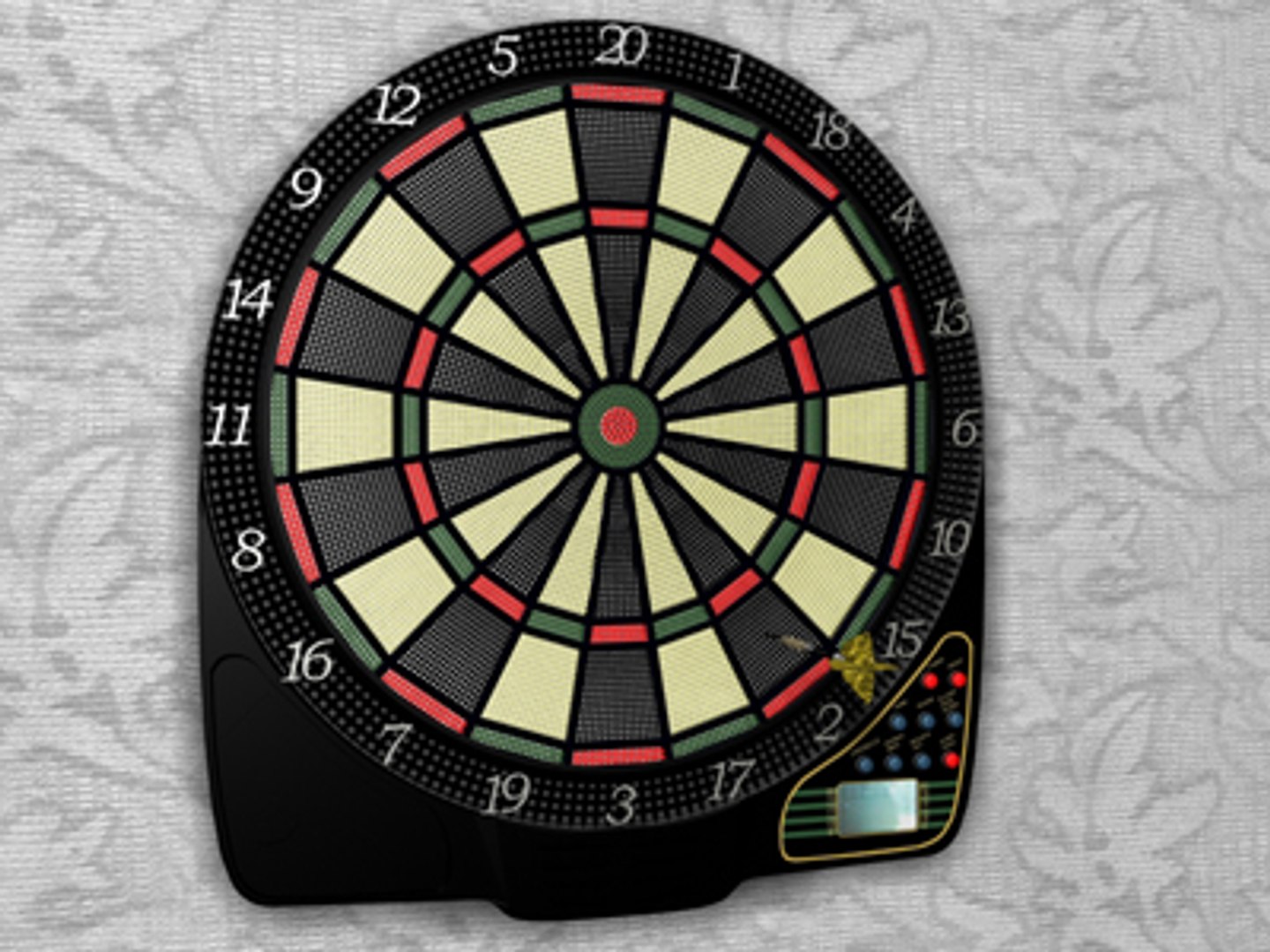 electronic darts 3d model
