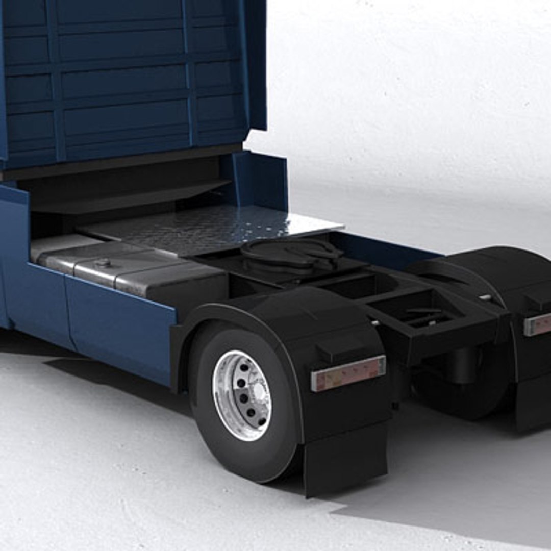 3d Model Semi Truck