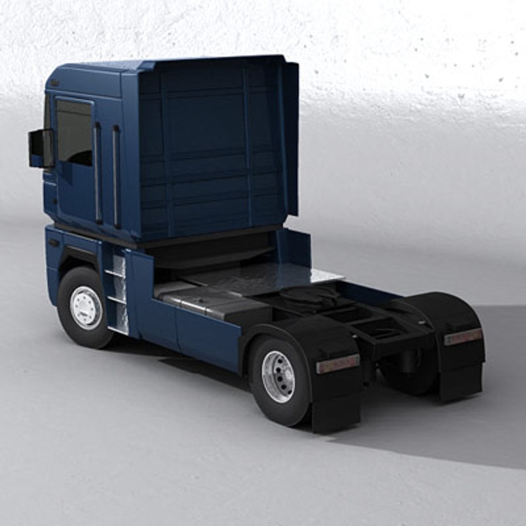 3d Model Semi Truck