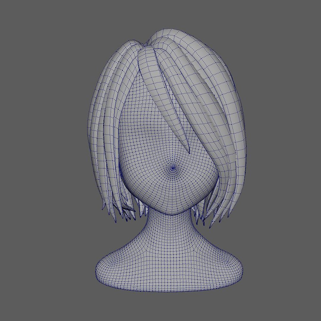 3D Hair2 model - TurboSquid 2054398