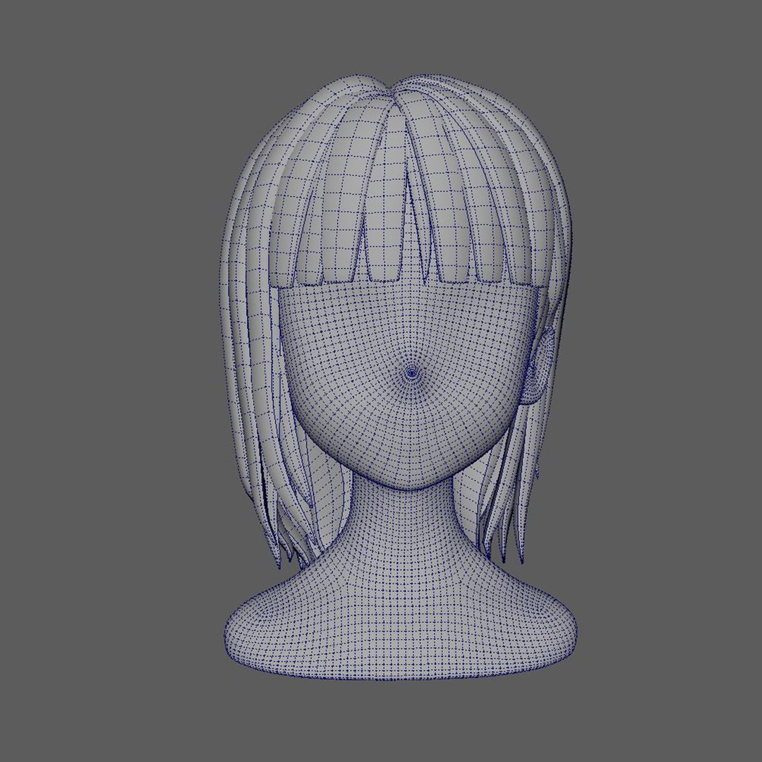 3D Hair2 model - TurboSquid 2054398