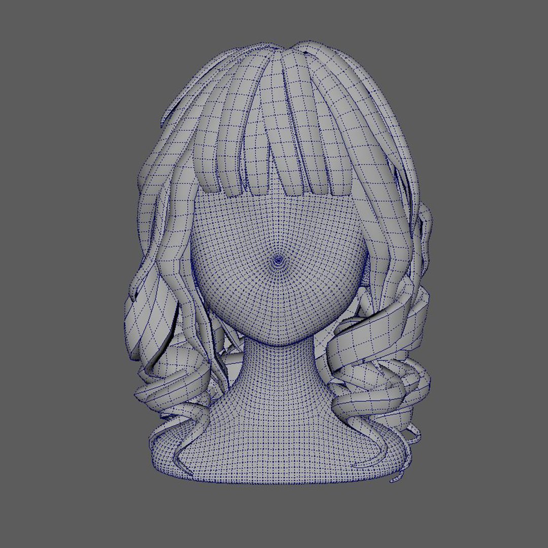 3D Hair2 model - TurboSquid 2054398