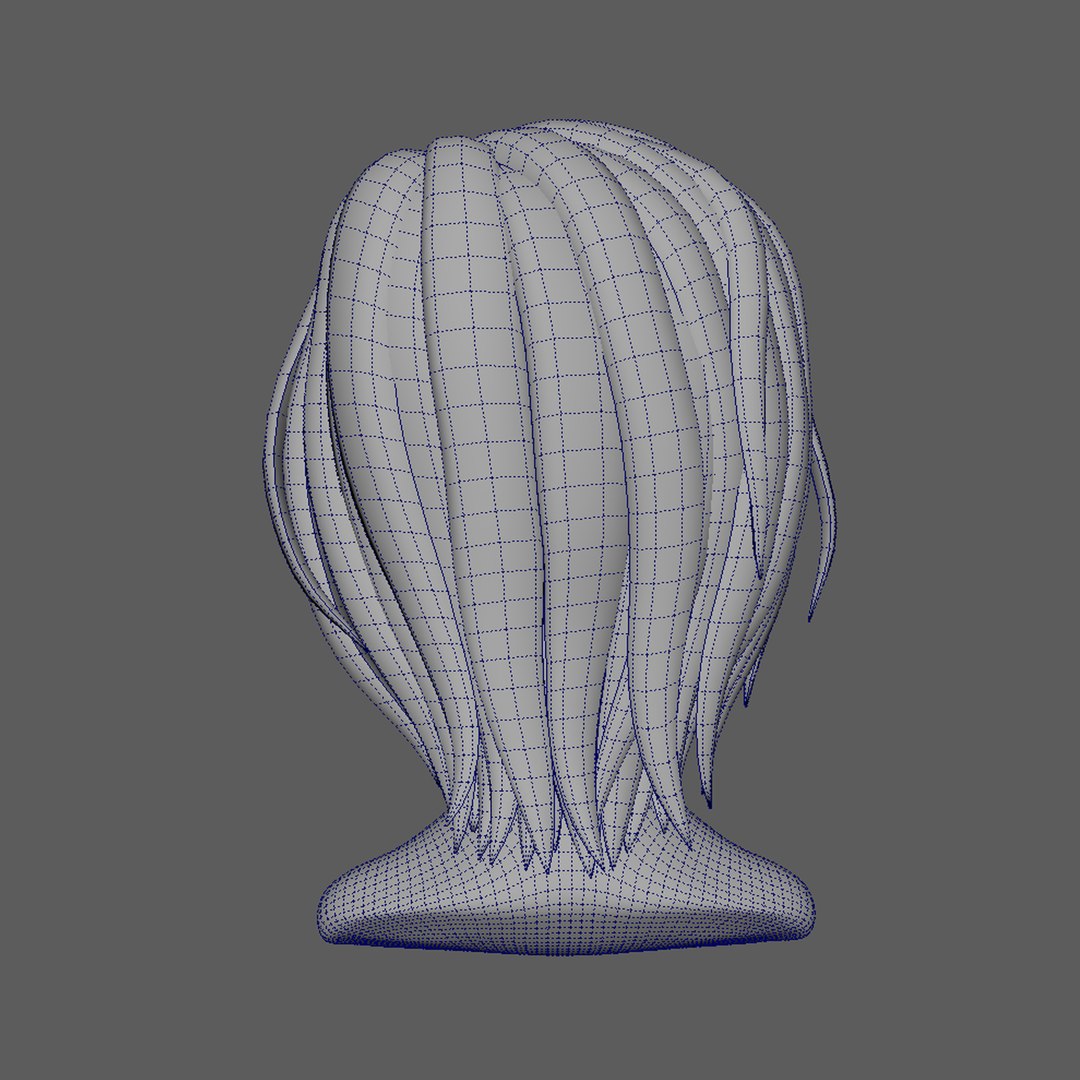 3D Hair2 model - TurboSquid 2054398