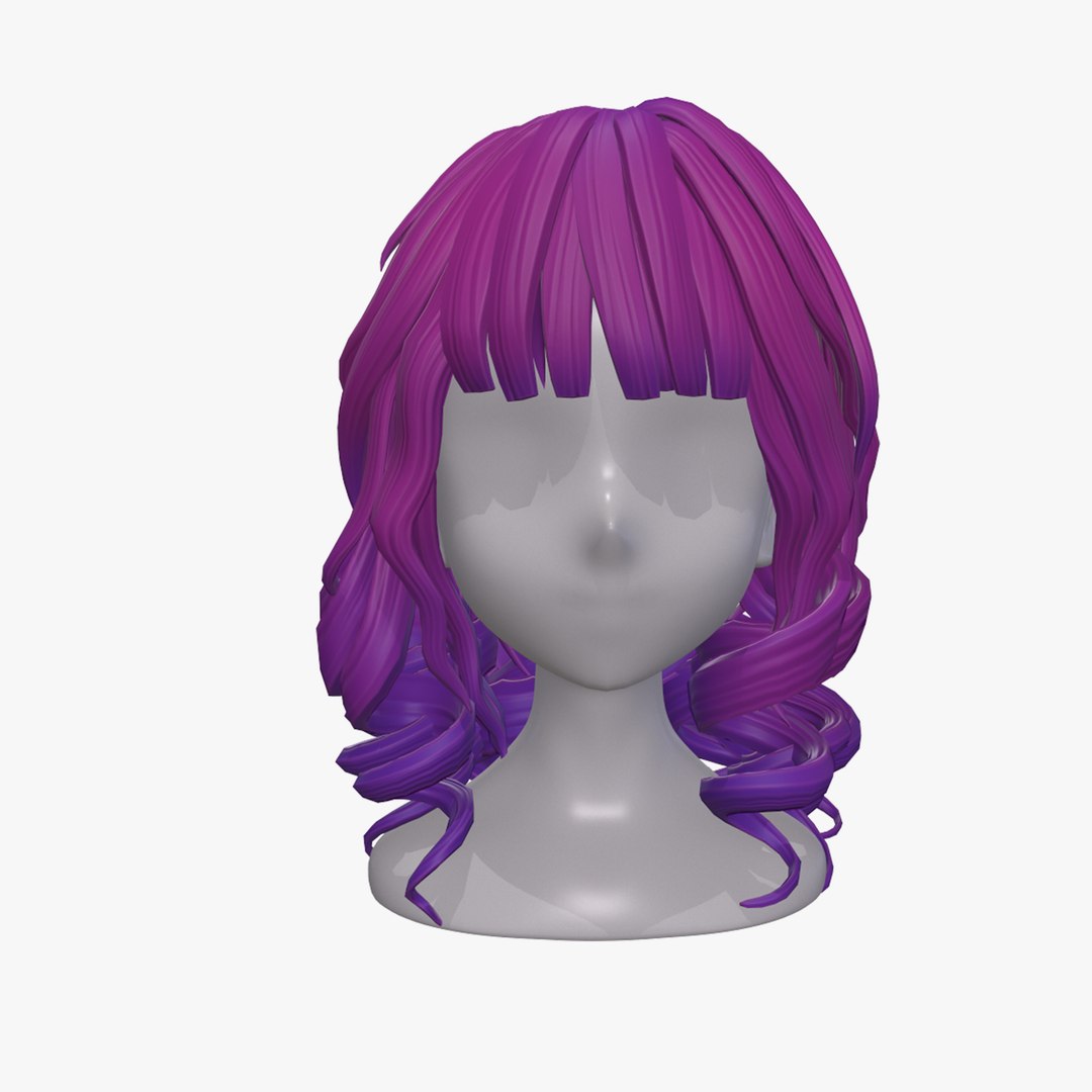 3D Hair2 model - TurboSquid 2054398