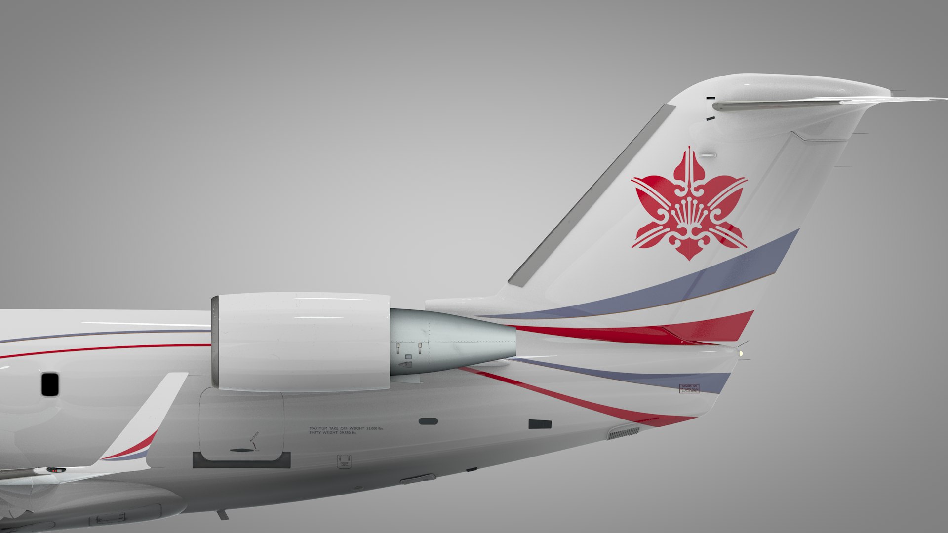 3D Lily Jet Bombardier Crj - TurboSquid 1645832