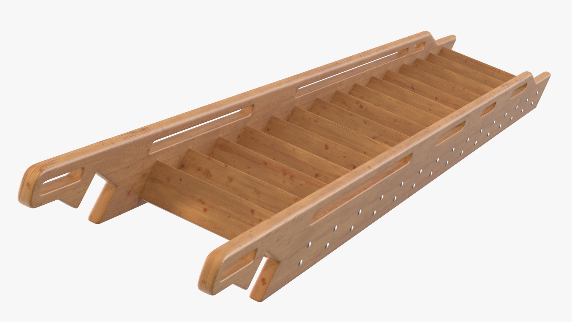 3D Wooden Ladder model - TurboSquid 2097734