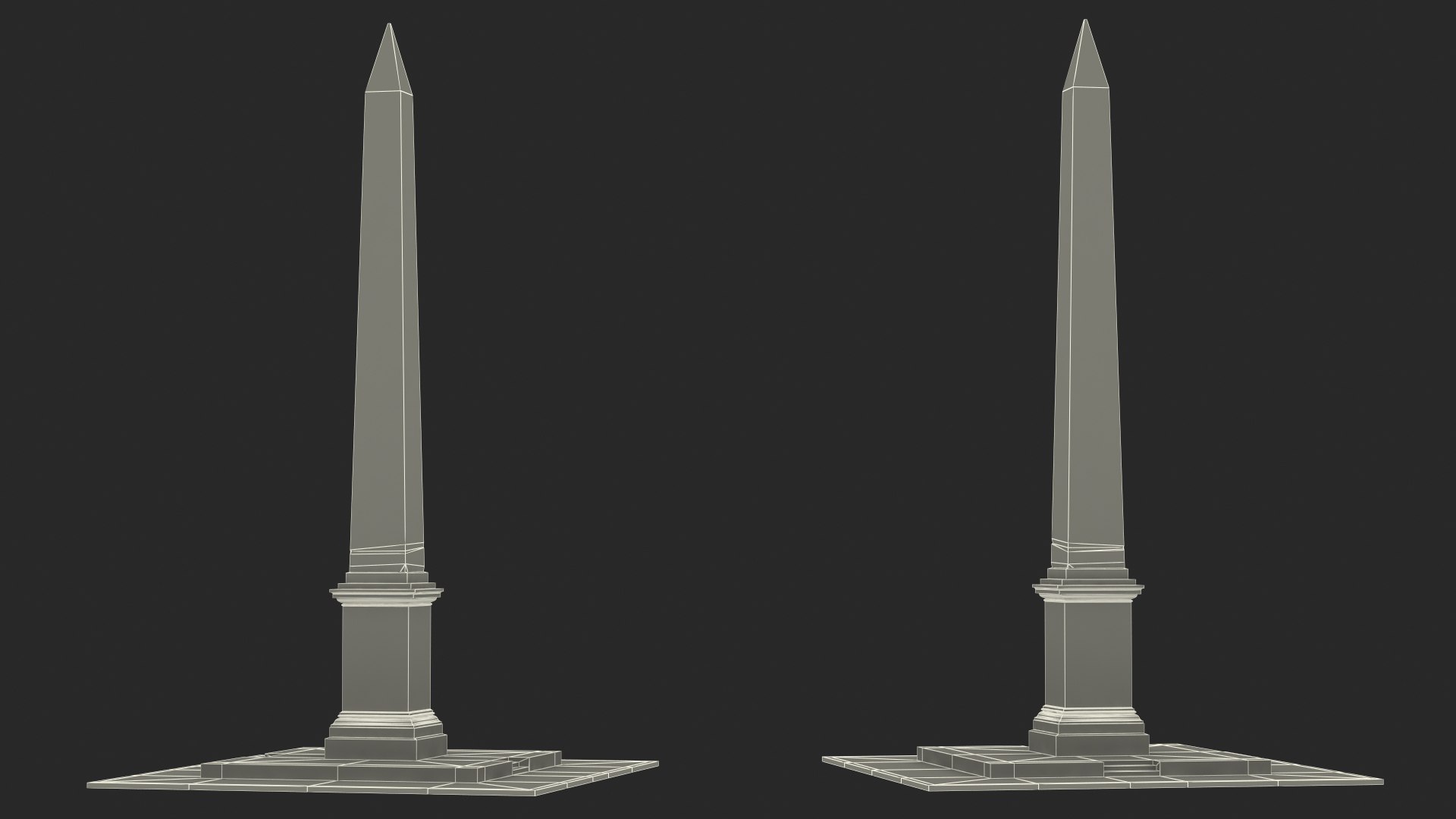 Ancient Egyptian Obelisks 3D model - TurboSquid 1872914