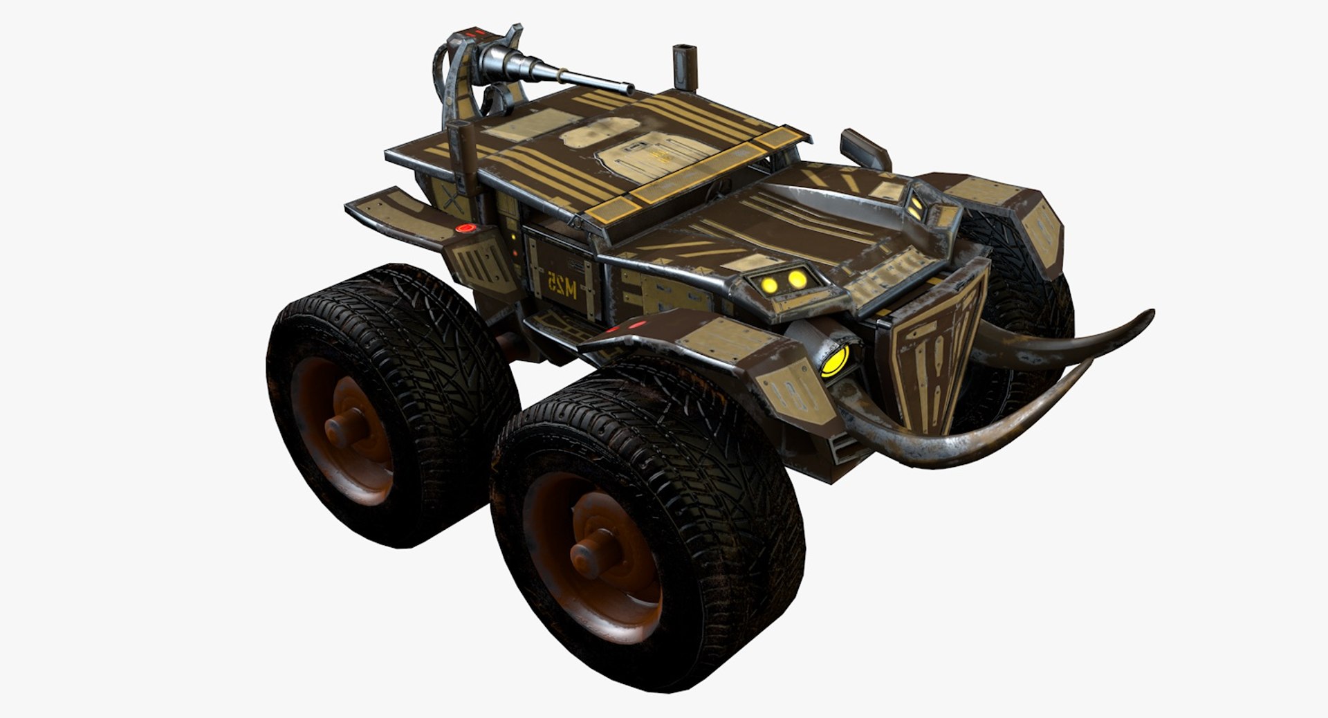 3d Combat Truck Car