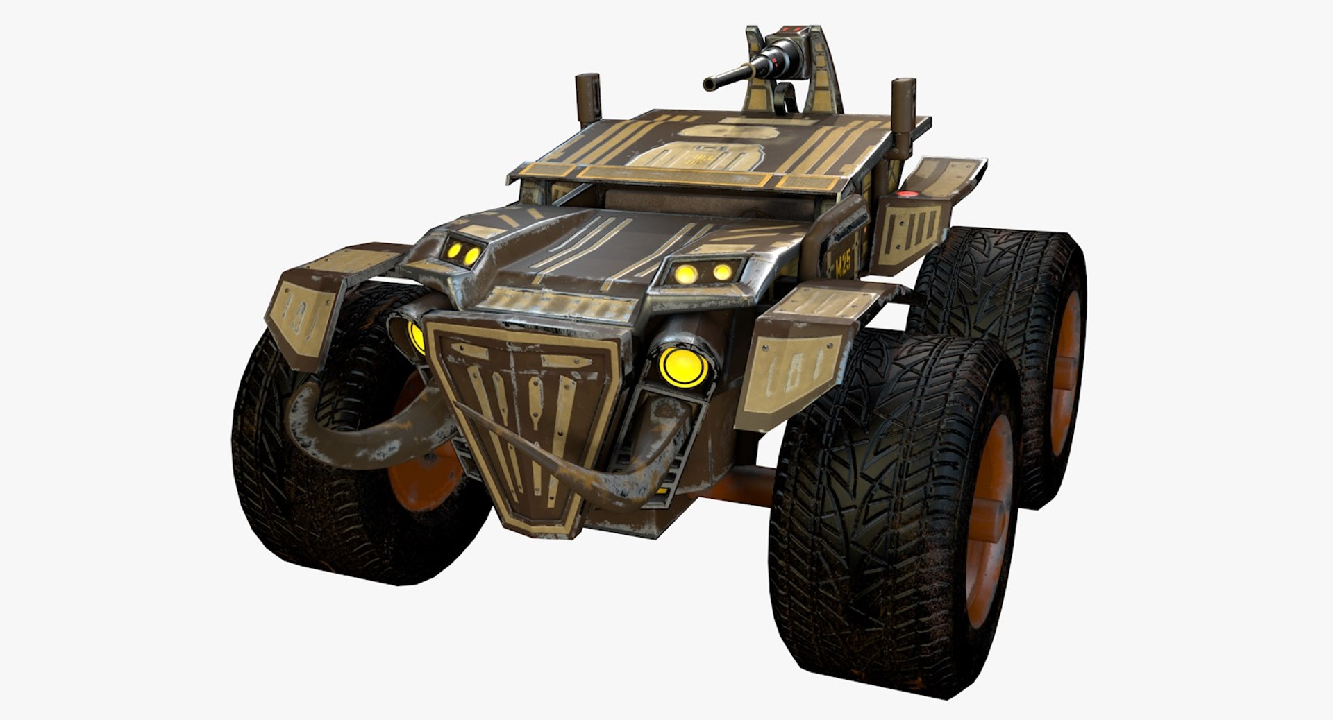 3d Combat Truck Car