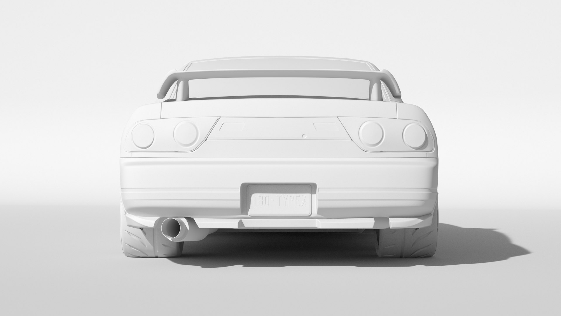 Nissan 180sx S13 Type X Model - TurboSquid 2051992