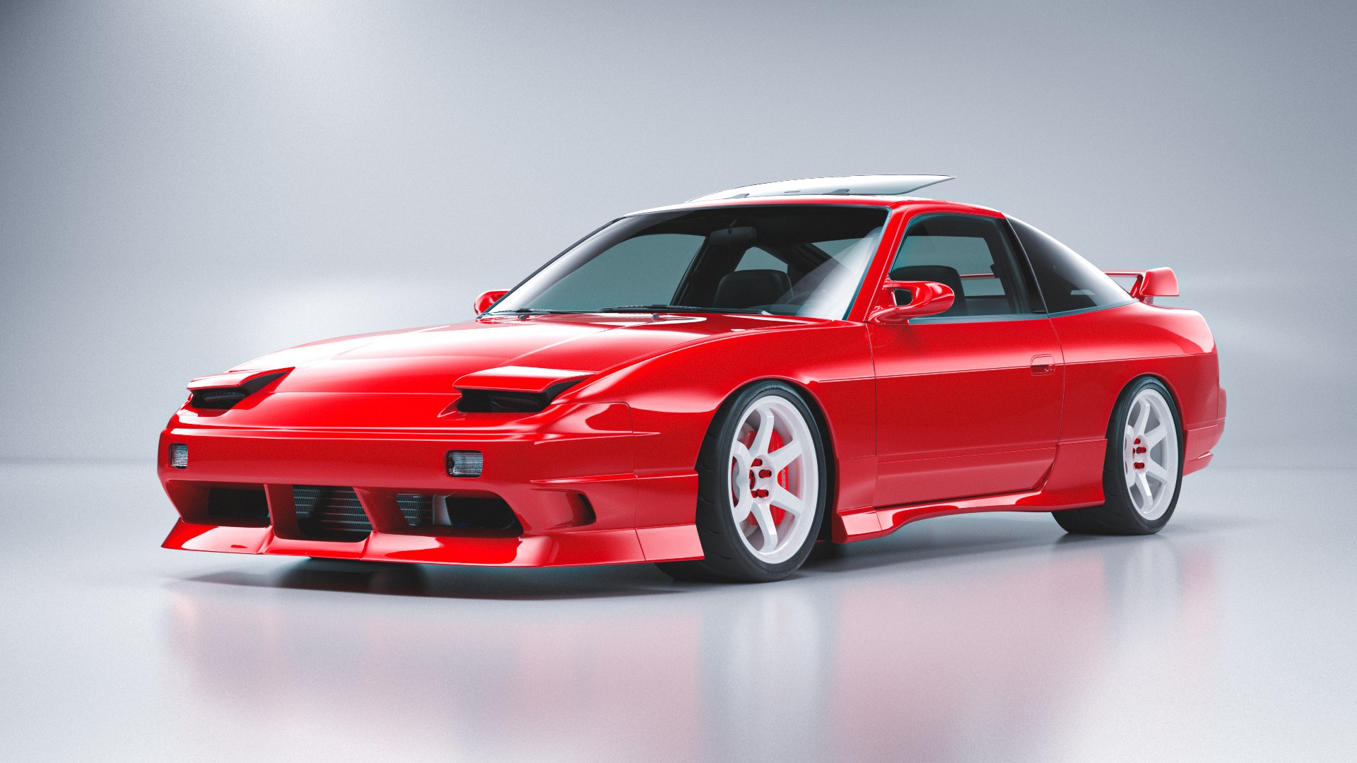 Nissan 180sx S13 Type X Model - TurboSquid 2051992