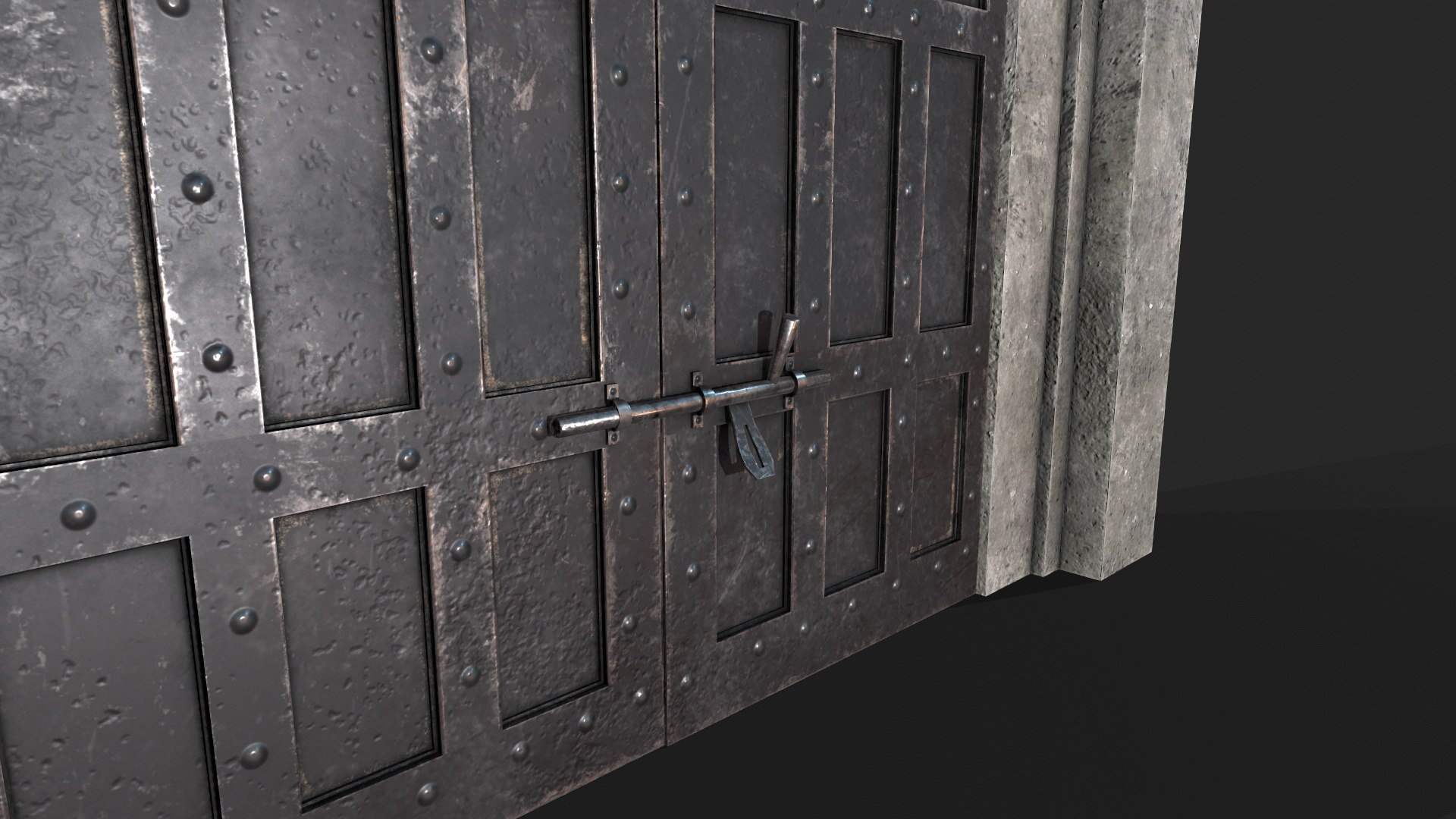 Medieval Gate 3D - TurboSquid 1748070