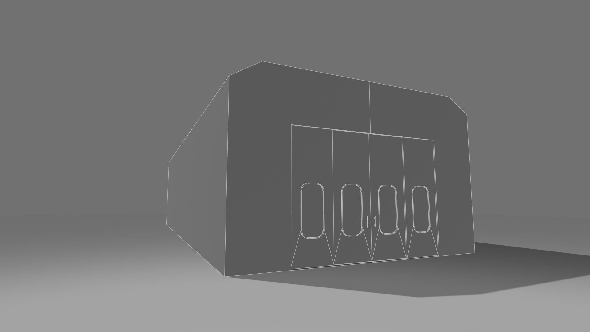 Automotive Paint Booth 3D Model - TurboSquid 1765596