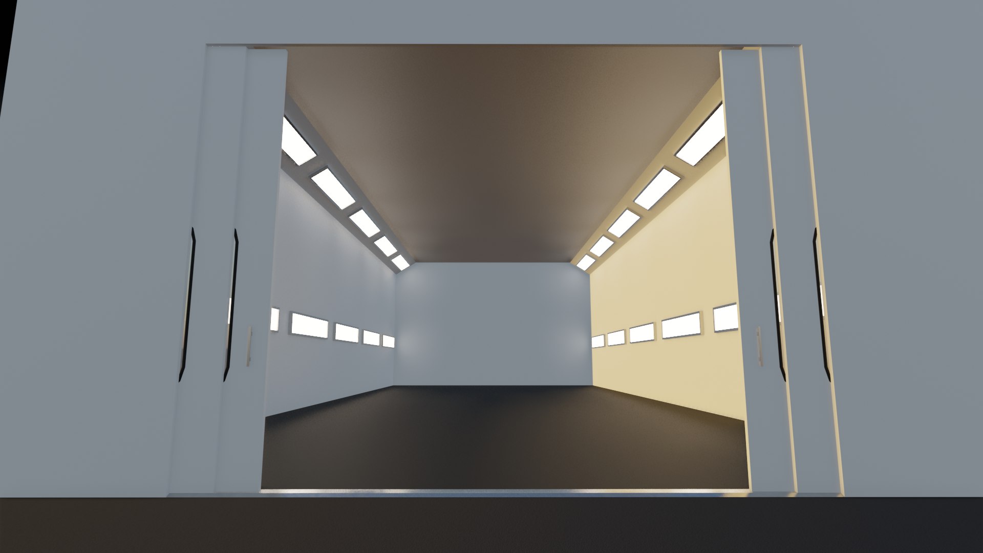 Automotive Paint Booth 3D Model - TurboSquid 1765596