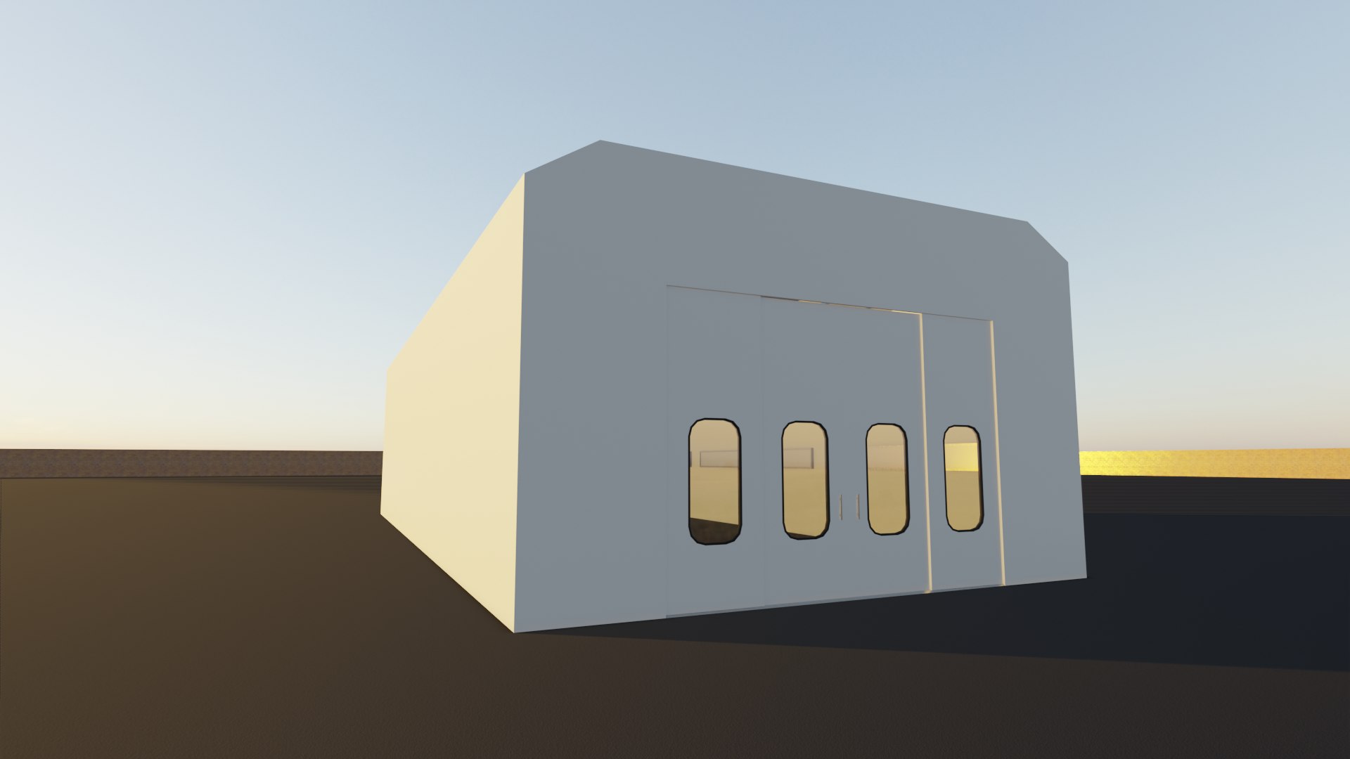 Automotive Paint Booth 3D Model - TurboSquid 1765596