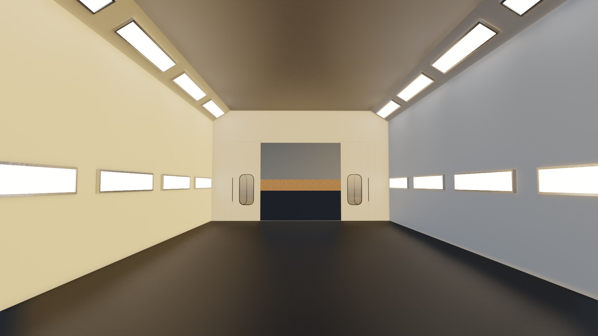 Automotive Paint Booth 3D Model - TurboSquid 1765596