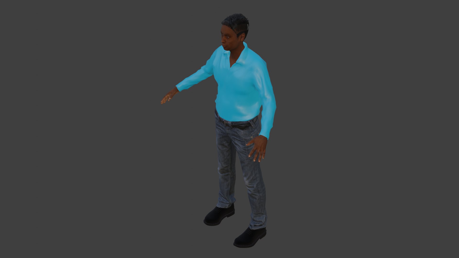 Man Unity Unreal 3D model - TurboSquid 1828690