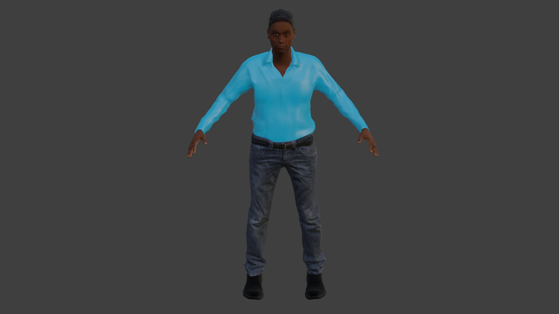 Man Unity Unreal 3D model - TurboSquid 1828690