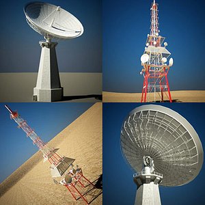 Telecommunication Tower 3D Models for Download | TurboSquid