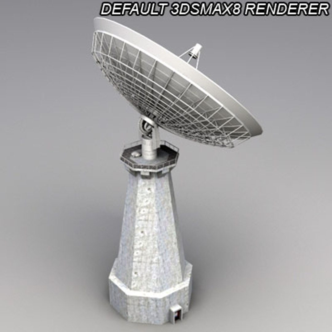 3d Radio Communication Tower Model