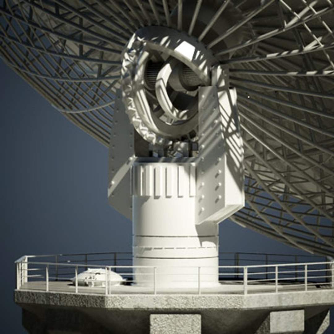 3d Radio Communication Tower Model
